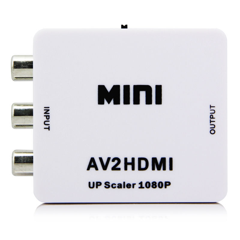 Mini Box AV2HDMI Upscaler AV RCA to HDMI VIDEO Converter Adpter 1080P ...