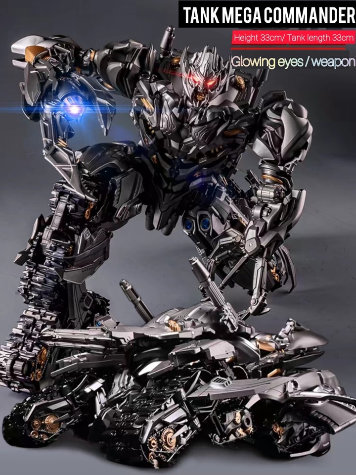 IN US_BMB Oversized LS06 Megatron Tank Mega Commander Figure ...