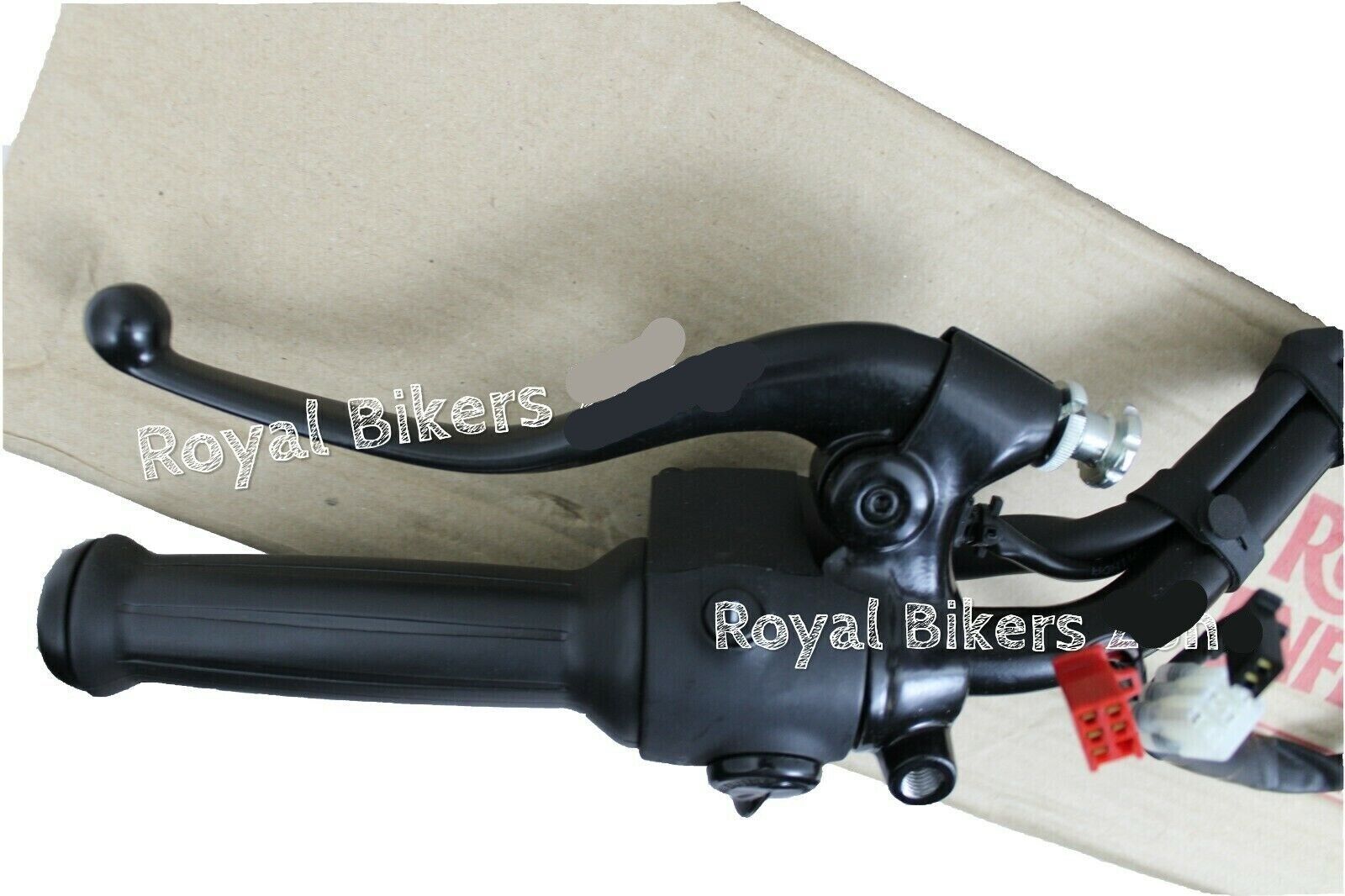 Royal Enfield "Handle Bar Assembly" Stain Black For Meteor 350cc | eBay