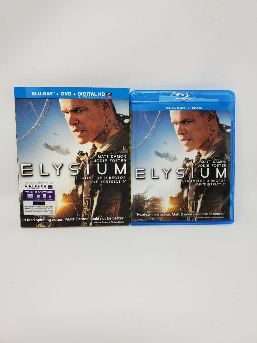 Elysium Blu Ray