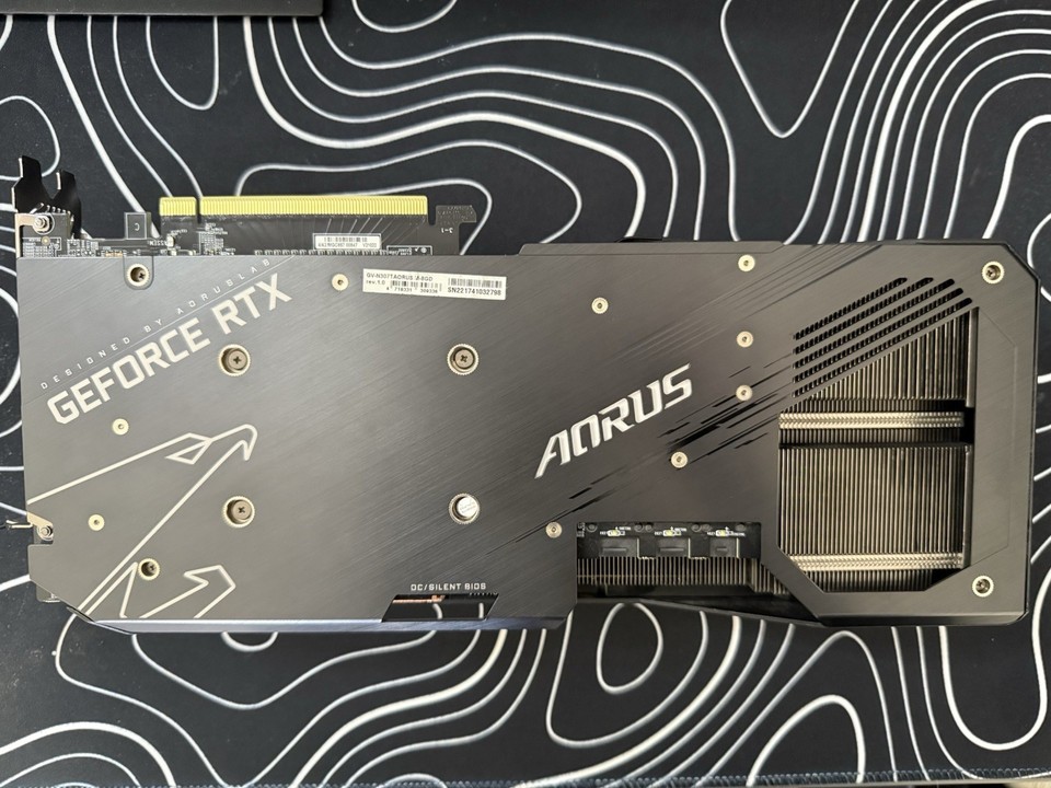 GIGABYTE AORUS GeForce RTX 3070ti MASTER 8‎GB GDDR6 Graphics Card - No ...