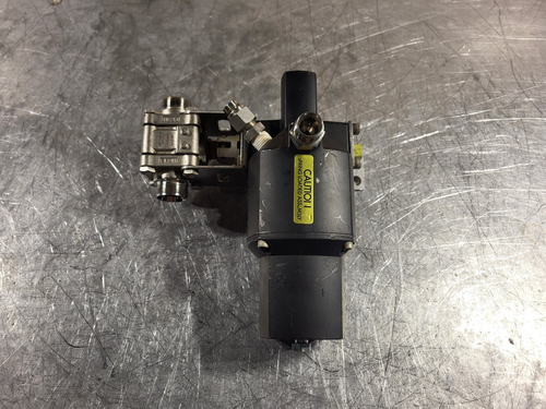 Swagelok 3/4" Ball Valve SS-A63TS12-33CFP w/ Pneumatic Spring Return ...