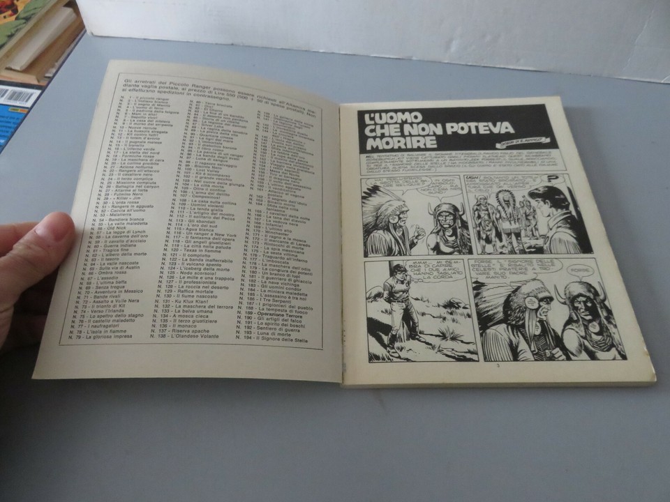 The Little Ranger No. 195 1980 Diemme Series Cowboy Comics Bonelli ...