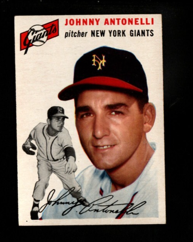 5246* 1954 Topps # 119 Johnny Antonelli Ex-Mt | eBay