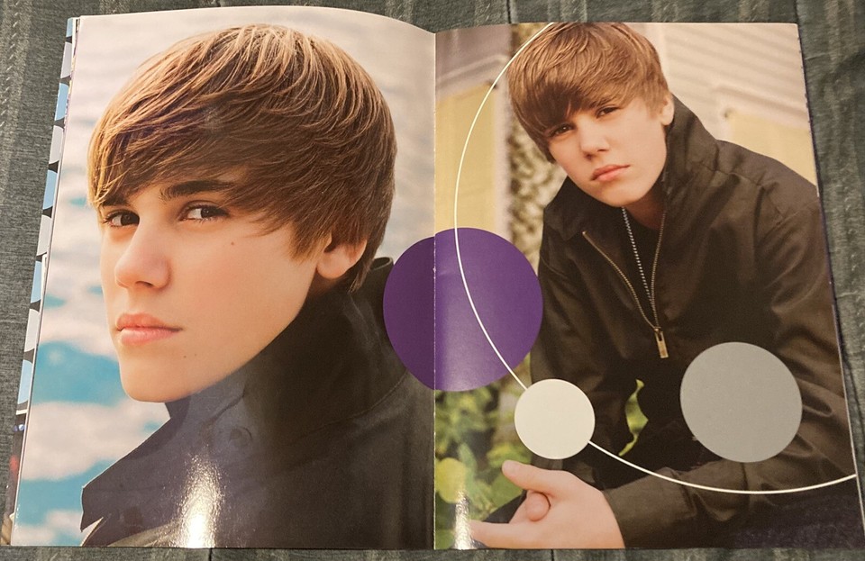 Justin Bieber 2010 My World Concert Tour Souvenir Program Magazine | eBay