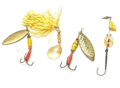 4 Vintage Spinners Mepps and others | eBay