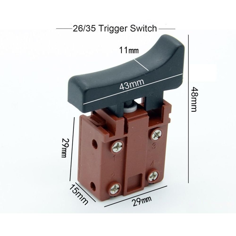 Speed Control Trigger Switch 26/35 Momentary Switch Electric Drill ...
