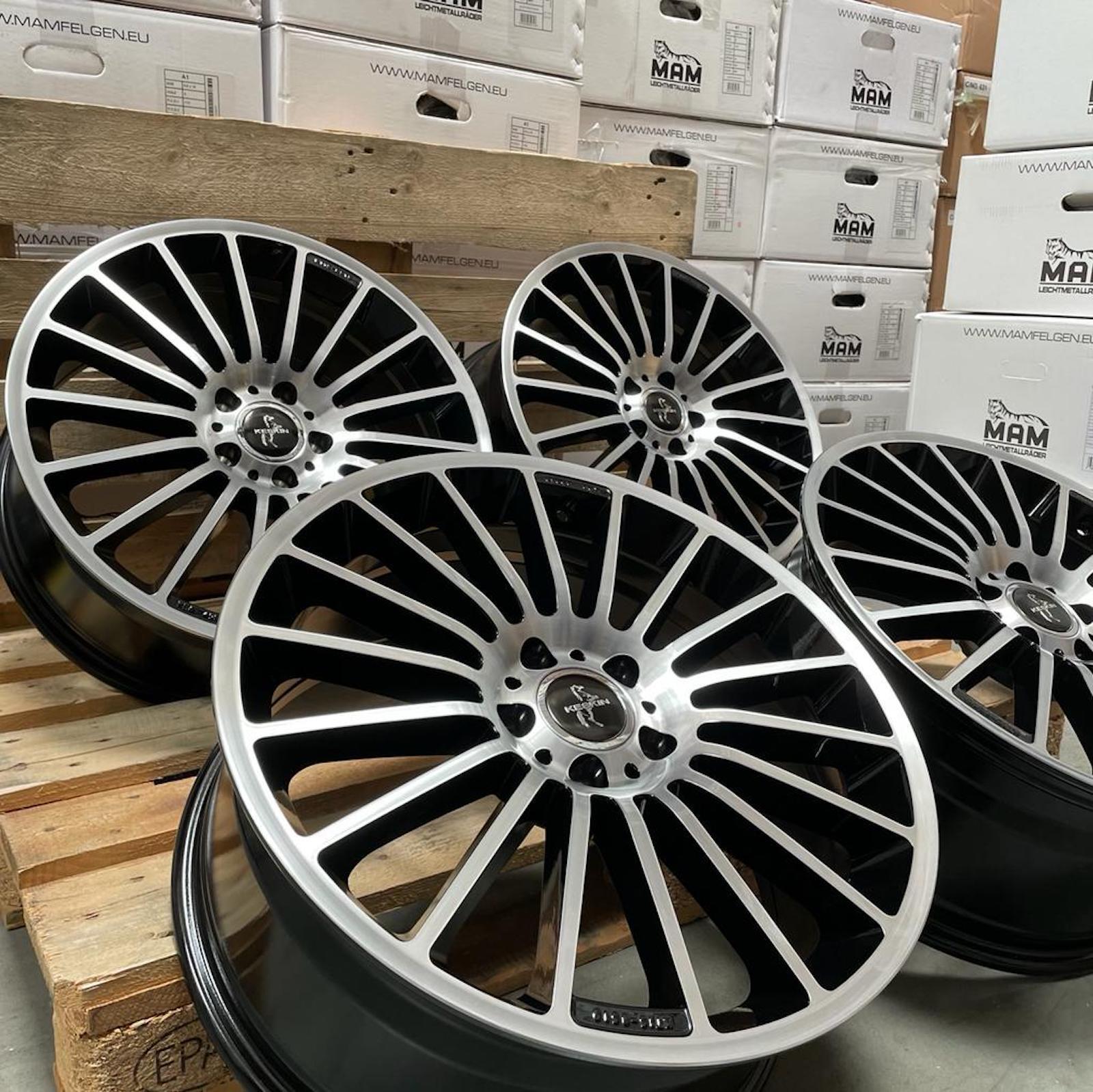 19 Zoll Keskin KT15 Alufelgen Mercedes A C Klasse CLA CLK GLC SLK AMG ...