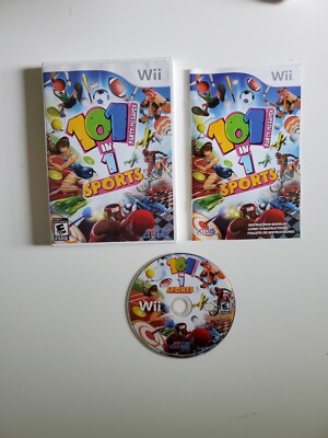 101-in-1 Sports Party Megamix Nintendo Wii Complete Sports Version RARE ...