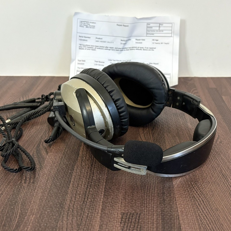 Factory Refurbished Lightspeed Zulu 3 ANR BT Aviation Headset GA Dual ...