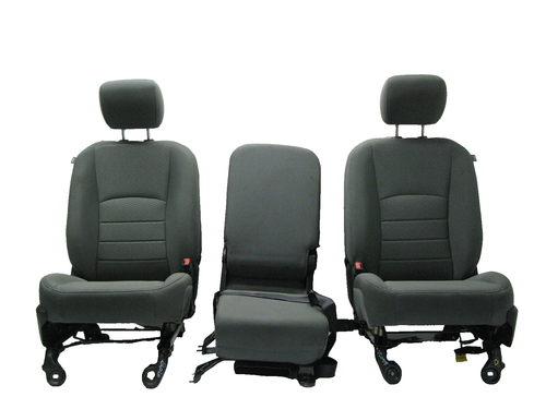 33K 14-20 DODGE RAM 1500 SEAT FRONT LEFT RIGHT ARM REST CENTER CONSOLE ...