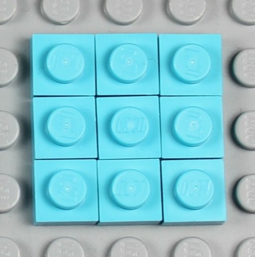 LEGO - 1x1 Plates Square - PICK YOUR COLORS - 3024 Flat Mosaic Blocks ...