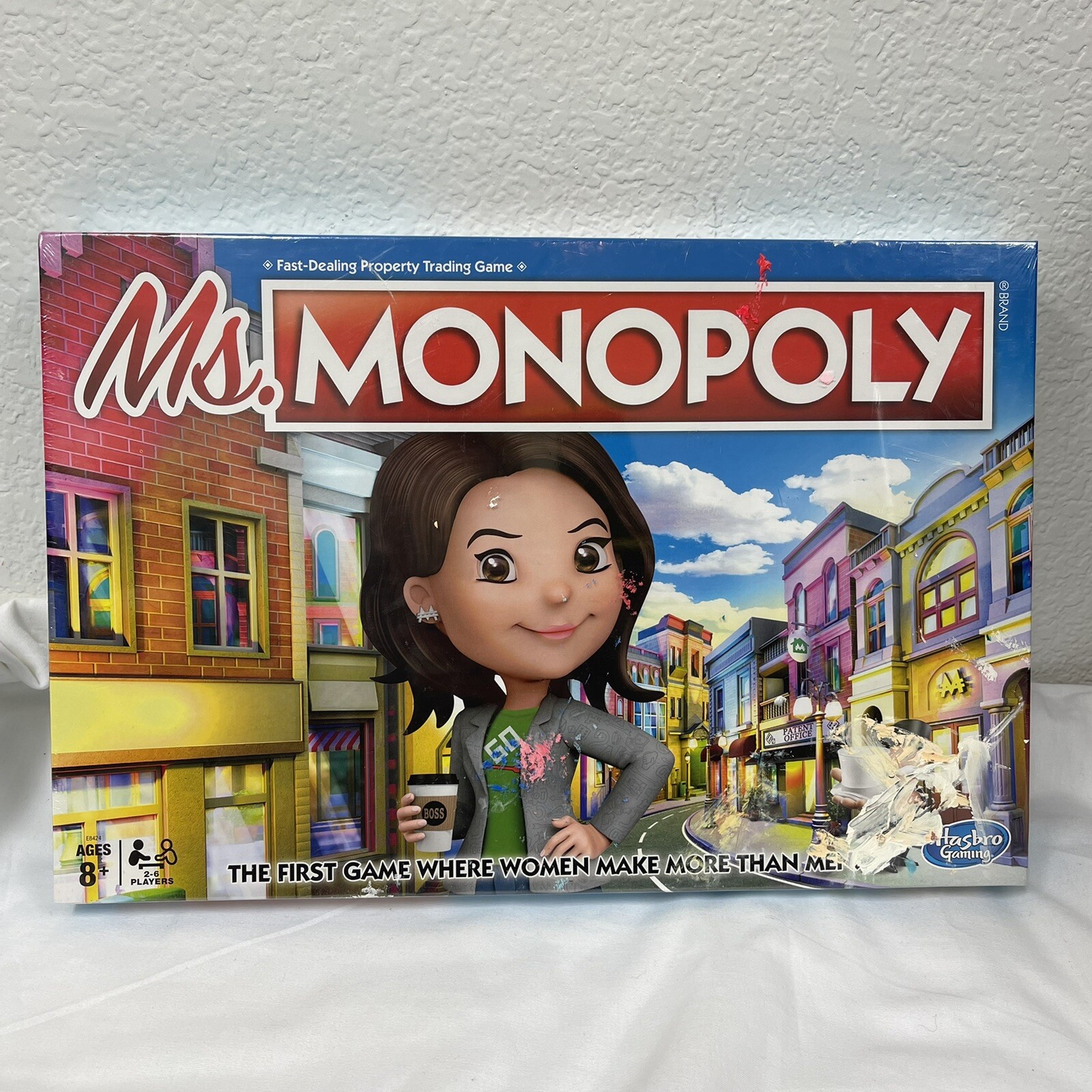Hasbro Ms Monopoly Board Game Women Girl Power Investors Entrepreneur ...