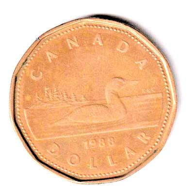 1988 Canada 1 dollar coin - Loon | eBay
