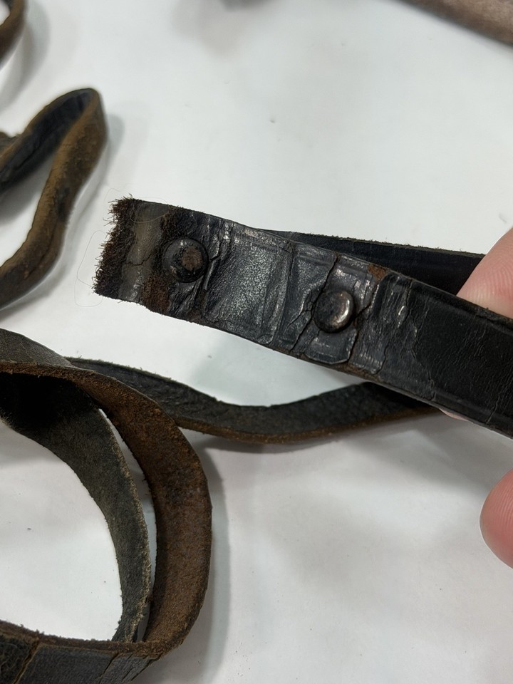 Original German WW2 Leather / Spare Hardware For Parts | eBay