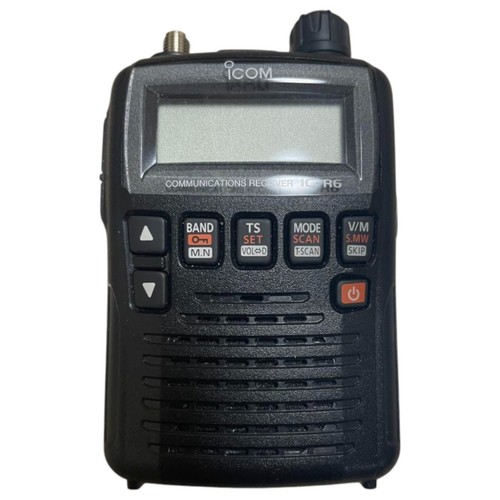 Icom IC-R6 Portable Wideband Receiver Scanner Used with Box Damage | eBay