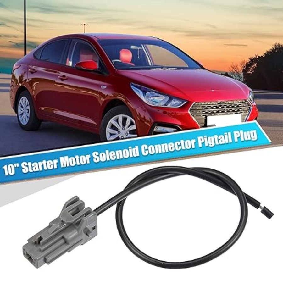 10" Starter Motor Solenoid Connector Pigtail Plug Repair Harness for ...