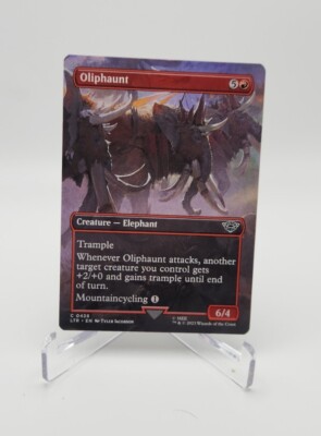 Oliphaunt - Borderless - LOTR - Tales of Middle Earth - MTG - 0426 | eBay