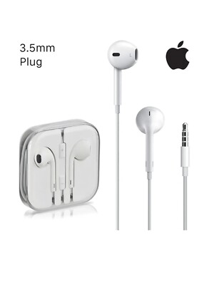 Apple EarPods In Ear Canal Headset - White (MNHF2AM/A) Apple Iphones | eBay