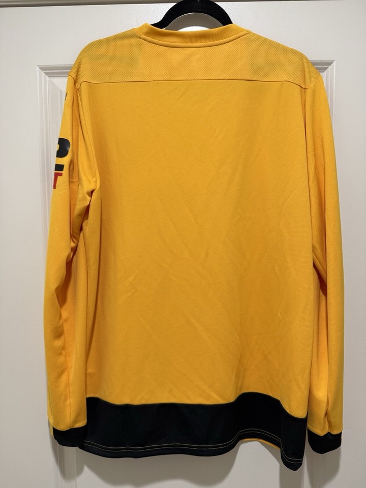 Wolves Men’s LARGE Castore Home Jersey Long Sleeve | eBay