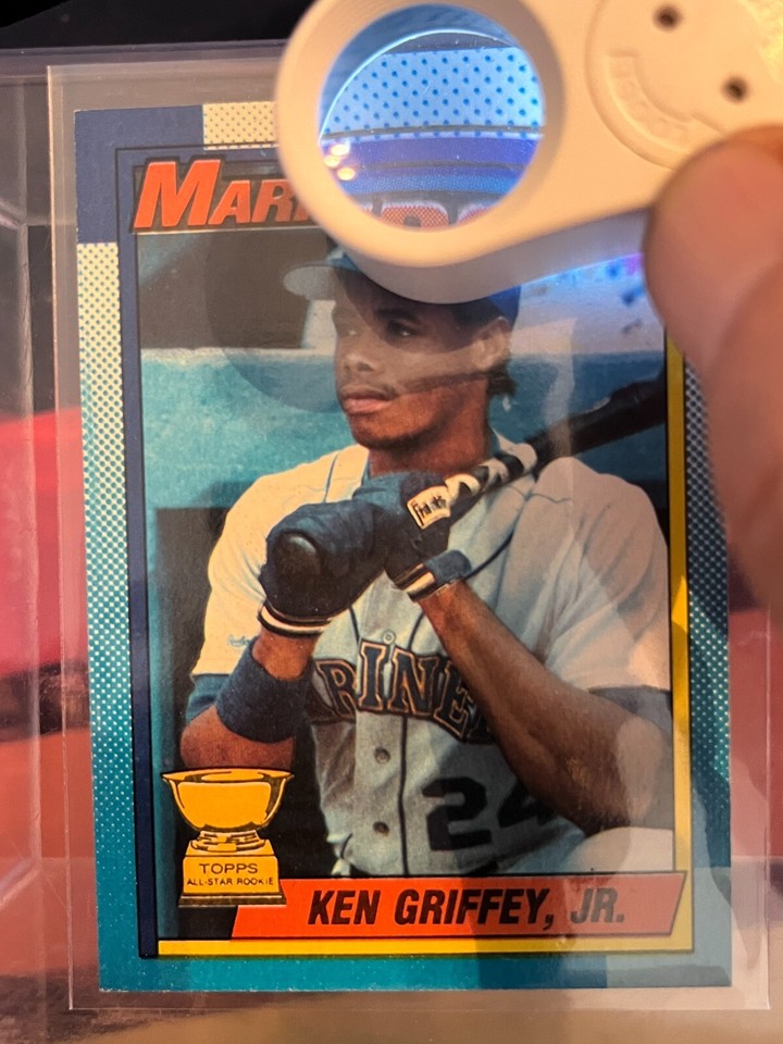 1990 Topps Ken Griffey Jr. ( True Error Card ) All-Star Rookie - Mint ...