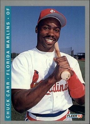 1993 Fleer Baseball Card #421 Chuck Carr | eBay
