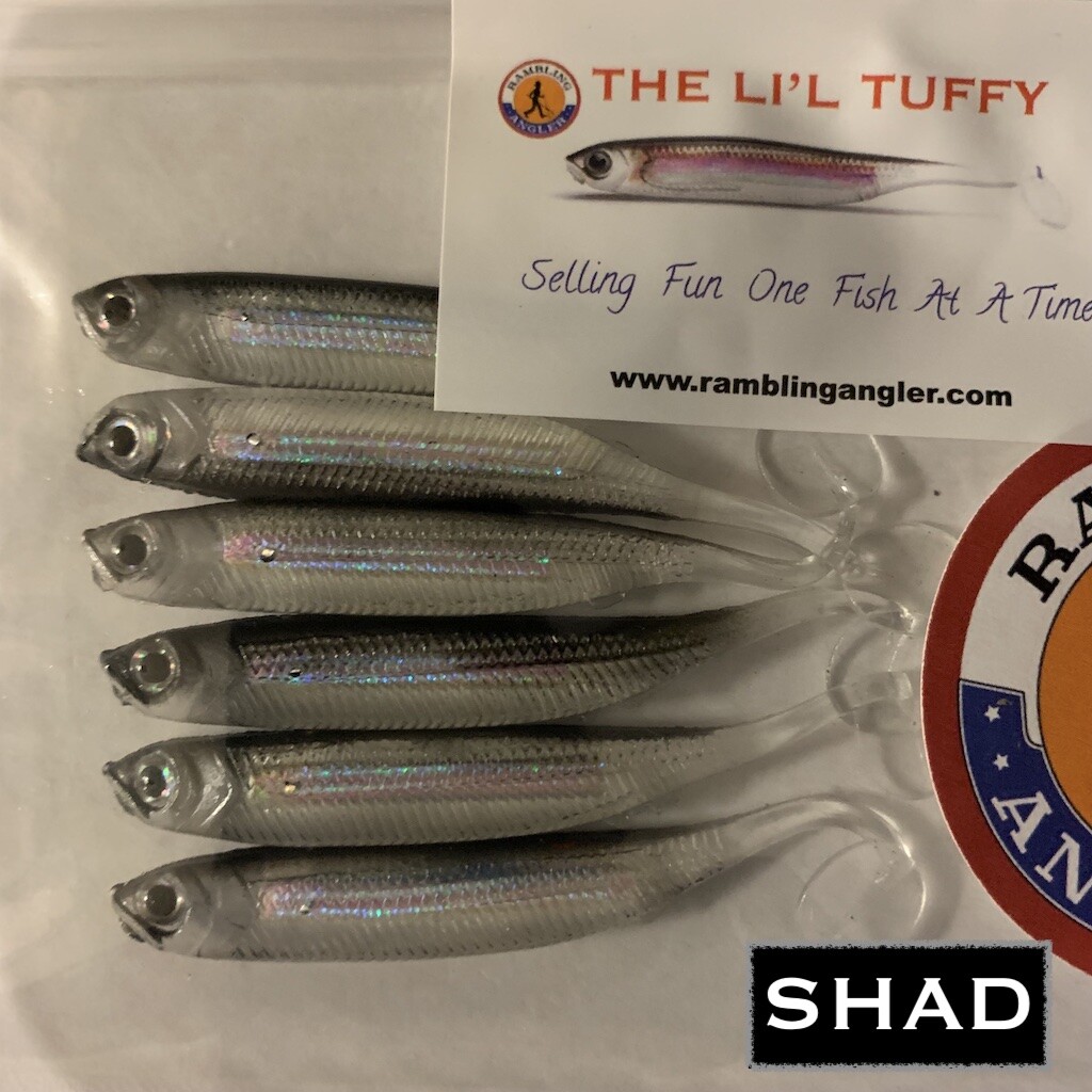 Bait made for crappie, bass and speckled trout The Li'L TUFFY Swimbait ...