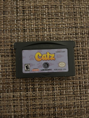 Nintendo Gameboy Advance GBA -Catz- Authentic Tested & Working Game ...