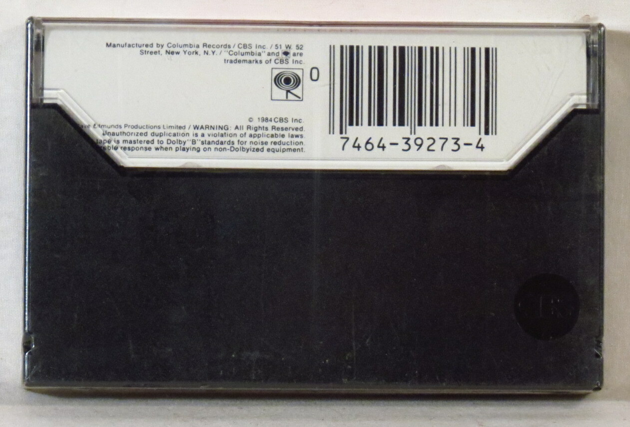 DAVE EDMUNDS - Riff Raff 1984 1st US cassette SEALED | eBay