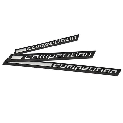 "COMPETITION" Letter Rear Trunk Lid Emblem Badge For New M2 M3 M4 M5 M6 ...