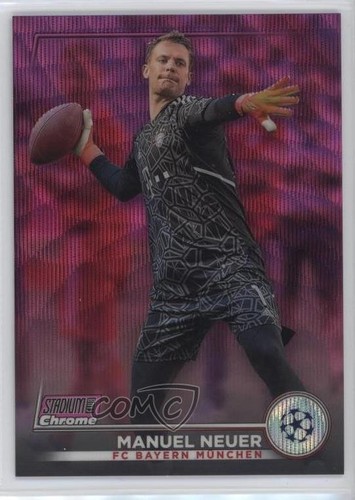 2022 Stadium Club Chrome UEFA Competitions Pink Wave Refractor /150 ...