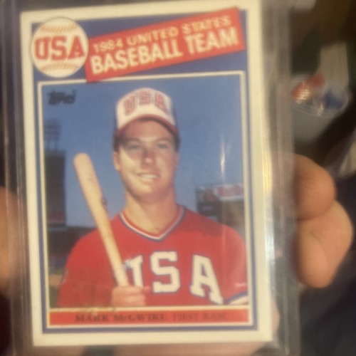 1984 Topps USA Baseball Team Mark McGwire Card | eBay