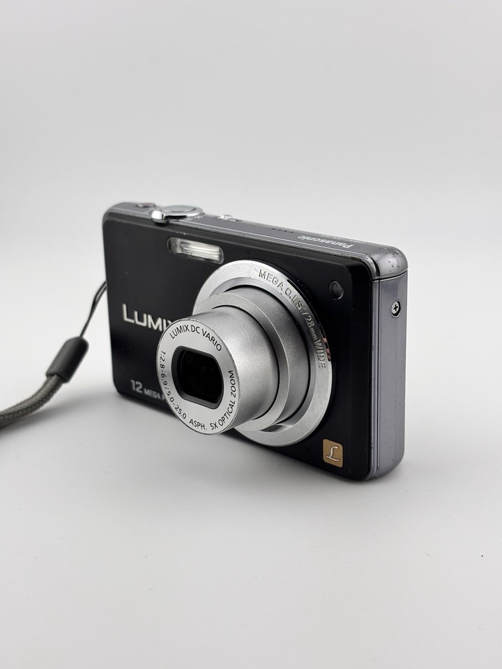 Panasonic Lumix DMC-FS10 Compact Digital Camera Black (Read Description ...