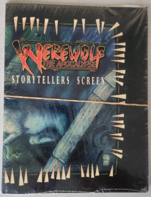 Werewolf the Apocalypse RPG Storyteller's Screen 2nd ed 1994 White Wolf ...