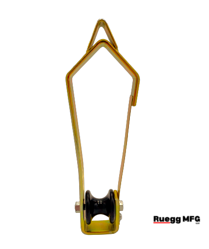 Linesman Tools RO100 Slap-On #2 RUEGG AERIAL FIBER Cable Rollers (10 ...