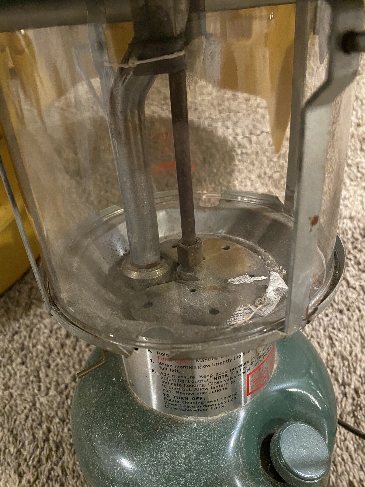 Vintage 1974 Coleman Lantern 228h With Case As Is | eBay