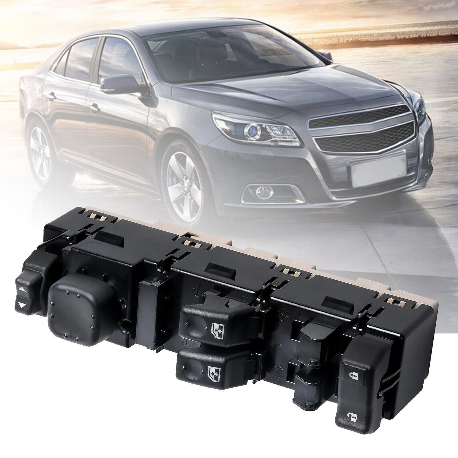 Front Driver Left Side Power Window Switch for 03-07 Chevy GMC Sierra ...