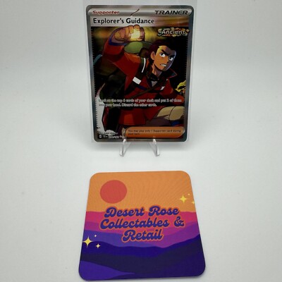 Pokemon TCG Explorer's Guidance 200/162 S&V Temporal Forces Ultra Rare ...