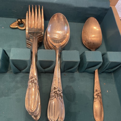 Community Silverware White Orchid Pattern | eBay