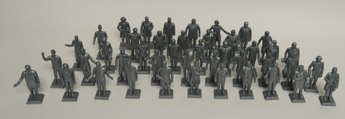 Marx Reissue President Presidential Plastic Figurines Statues Grey Gray ...