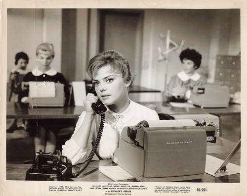 A Private's Affair 1959 Movie Photo 8x10 Christine Carere *P115c | eBay