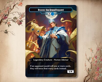 Bruvac the Grandiloquent - MTG Custom Card - Alter Magic: The Gathering ...