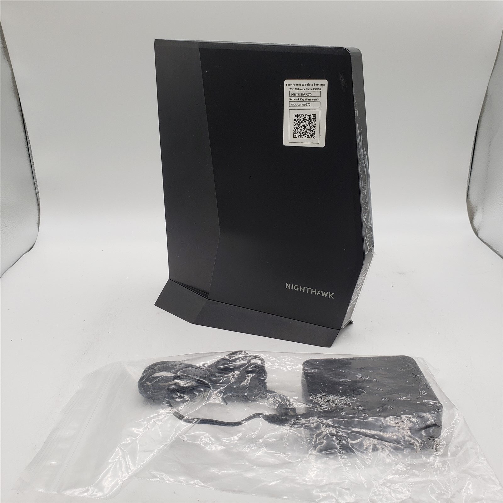 NETGEAR Nighthawk Modem Router Combo DOCSIS 3.1 Cable Modem and WiFi 6 ...