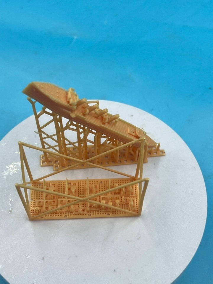 3D printed 1/700 Norway HNoMS Draug Warship model kit unpainted | eBay