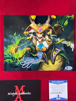 JEN TAYLOR AUTOGRAPHED SIGNED 8X10 PHOTO! DOTA 2! BECKETT COA! | eBay