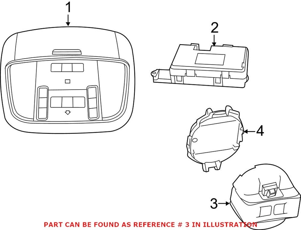 Genuine OEM Mopar Light and Rain Sensor For Dodge Grand Cherokee Jeep ...