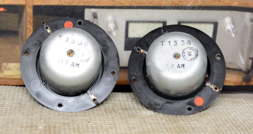 2 alnico tweeters from EMI 300 speakers - T1338 made in England | eBay