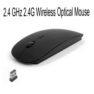 2.4 GHz 2.4G Wireless Optical Mouse Mice USB Receiver For Laptop PC ...