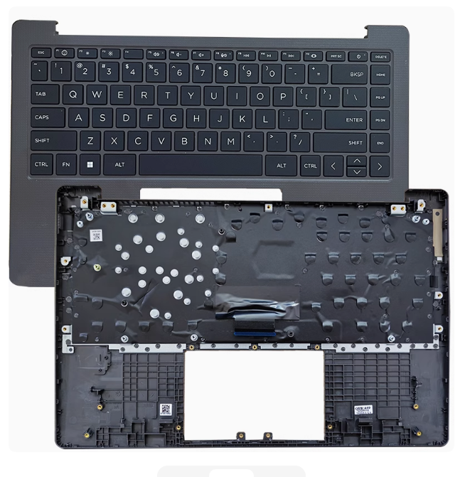 New Palmrest Backlit Keyboard For HP 240 G10 245 G10 14-EM-EP-EE TPN ...