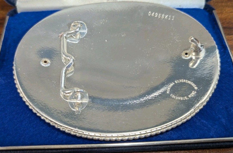 Montana Silversmith Belt Buckle 2003 AQHA World Show JR Western PLS ...